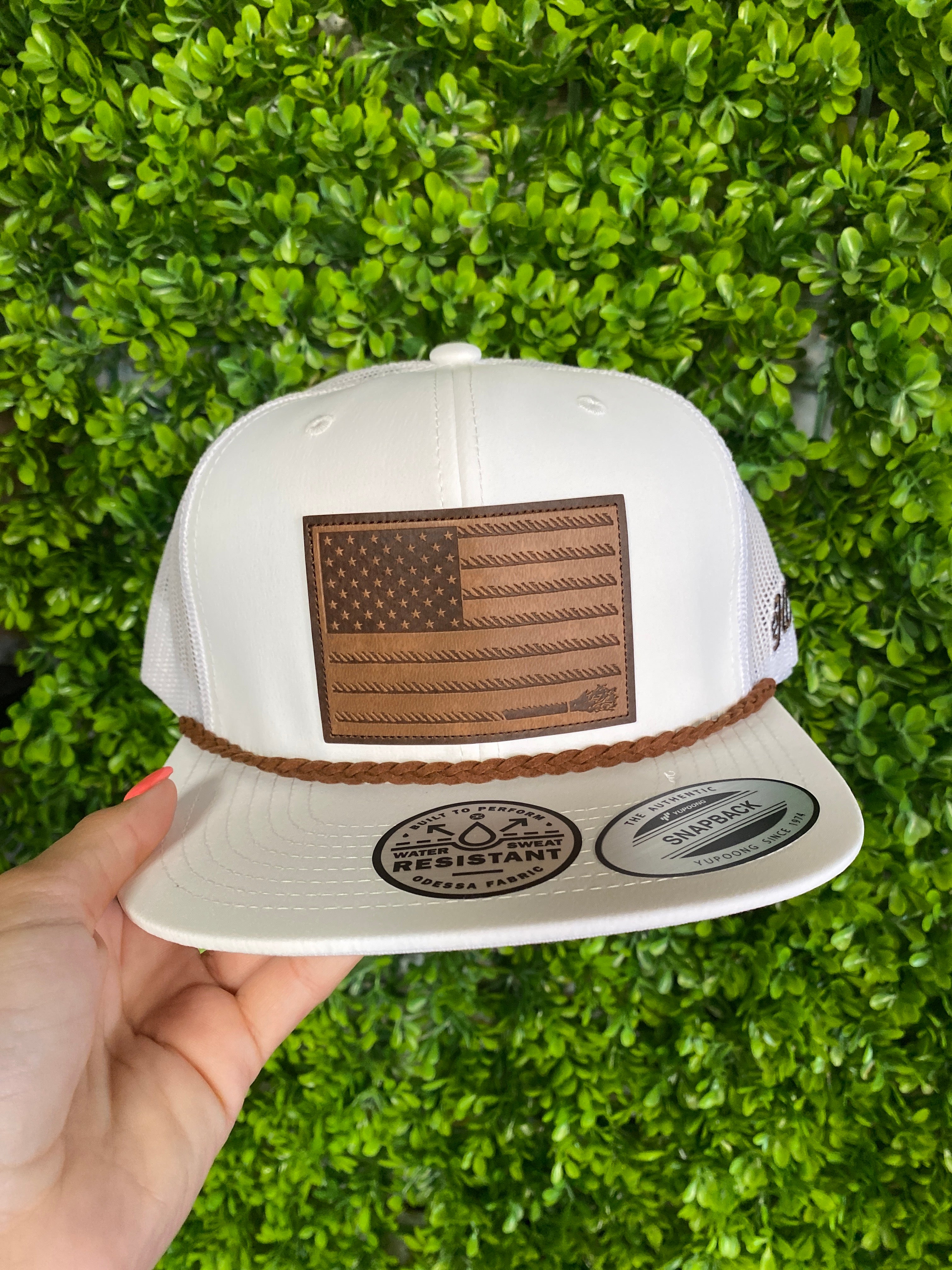 Leather American Flag Hooey Hat – The Market Ky